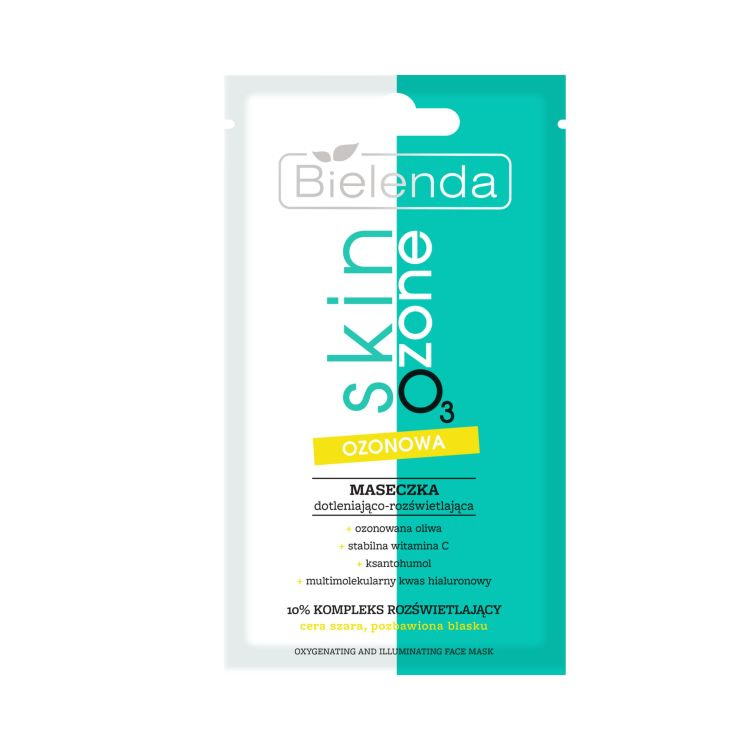Bielenda Skin O3 Zone Ozone Ozone Oxygenating and Illuminating Mask for ...