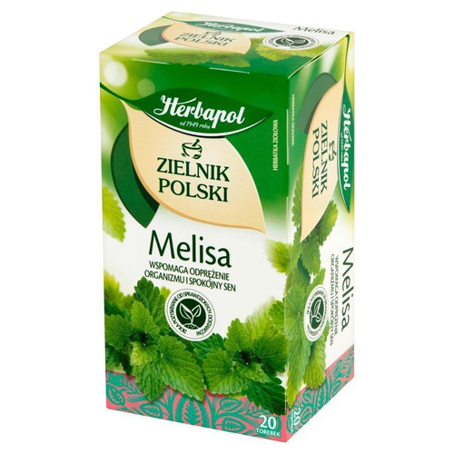 Herbapol Polish Herbarium Lemon Balm Tea for Peaceful Sleep and Well ...