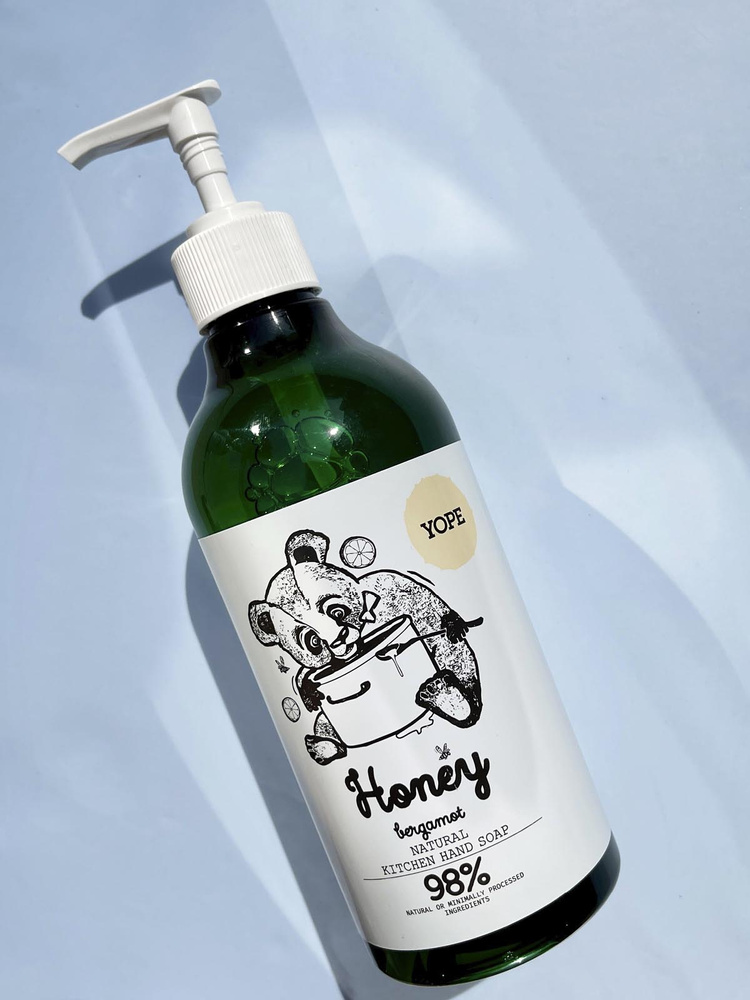 YOPE Honey & Bergamot Kitchen Soap, 500ml | Skin care \ Body \ Soaps ...