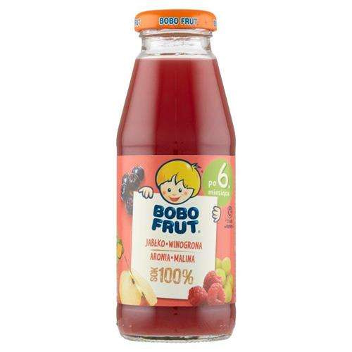 Bobo Frut Juice 100% Apple Grapes Aronia Raspberry after 6 Months 300ml ...