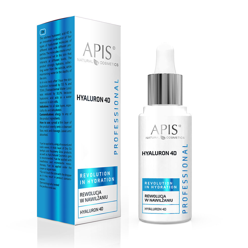 Apis Professional Revolution in Hydration Hyaluron 4D for Dry and ...