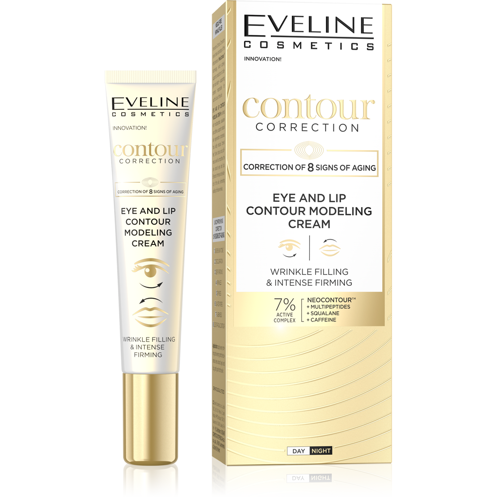 Eveline Contour Correction Eye and Lip Contour Modeling Cream 20ml ...