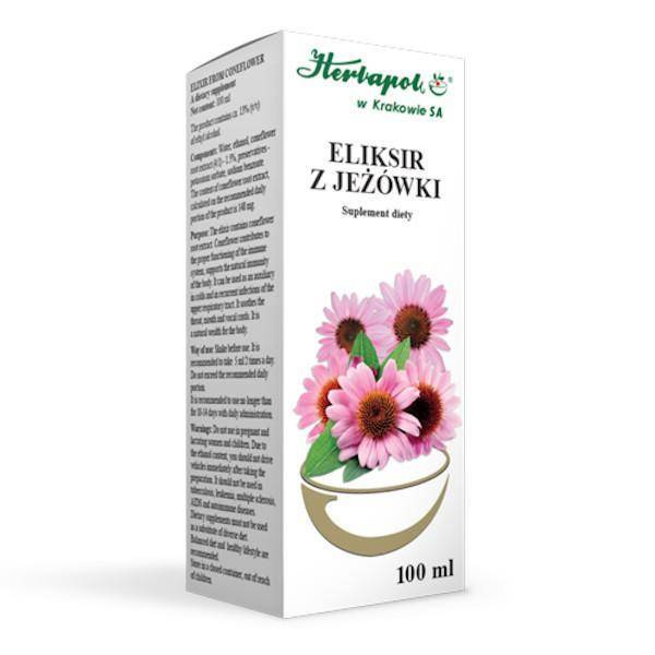 Herbapol Elixir Echinacea for Cold and Immune System Support 100ml | Health \ Dietary ...