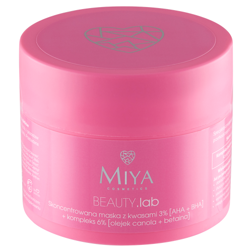 Miya BEAUTYlab Concentrated Mask with AHA and BHA Acids for All Skin ...