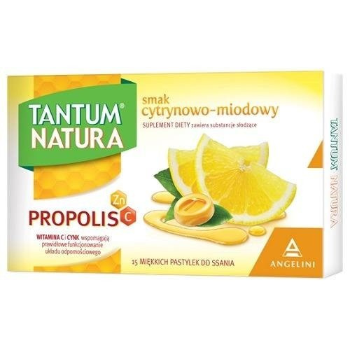 Tantum Nature Lemon - Honey, 15 lozenges | Health \ Dietary supplements ...