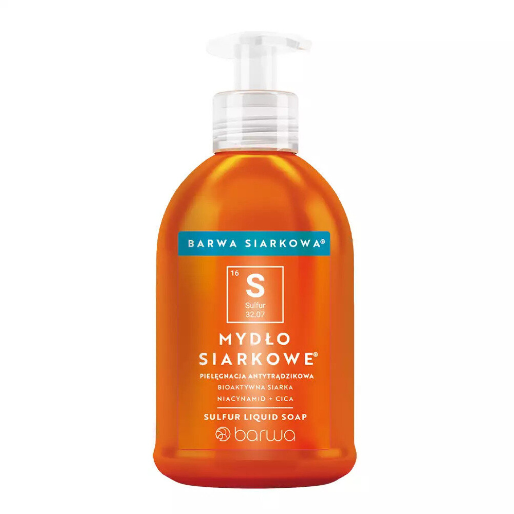 Barwa Sulfur Anti-Acne Liquid Soap 300ml | Skin care \ Body \ Soaps ...