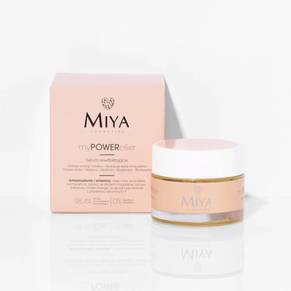 Miya myPOWERelixir Natural Revitalizing Serum 50ml | Skin care \ Face ...