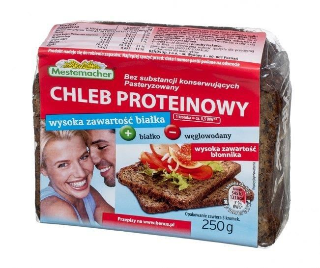 Benus Mestemacher Protein Bread 250g | Food \ Bread, waffles, rusks ...