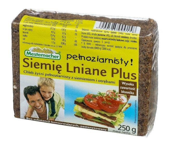 Benus Mestemacher Whole Grain Rye Bread with Seeds and Bran 250g | Food ...