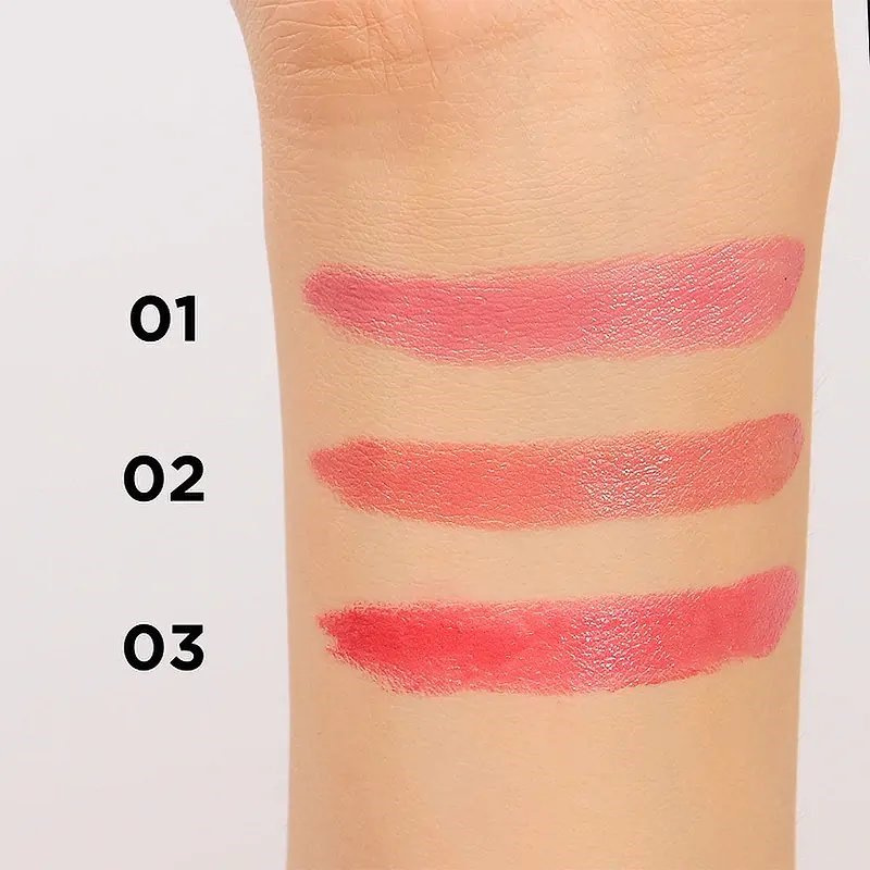 Eveline Flower Garden Moisturizing Lipstick No.2 Vit.E Hyaluronic Acid Vegan 1 Piece | Make-up ...