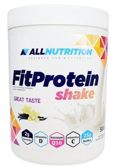 Fit Protein Shake, Vanilla - 500g | New Arrivals | Online Shop ...
