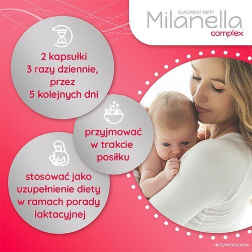 Milanella Complex for Use During Lactation 30 Capsules | Health ...