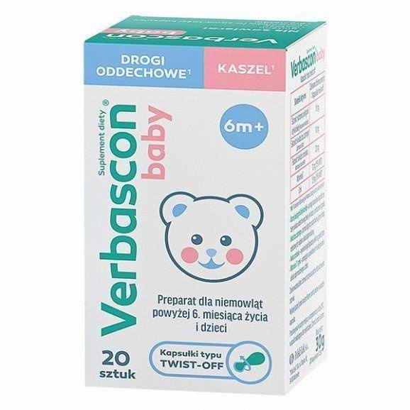 Verbascon Baby Preparation for Babies Respiratory Tract and Cough 20 ...