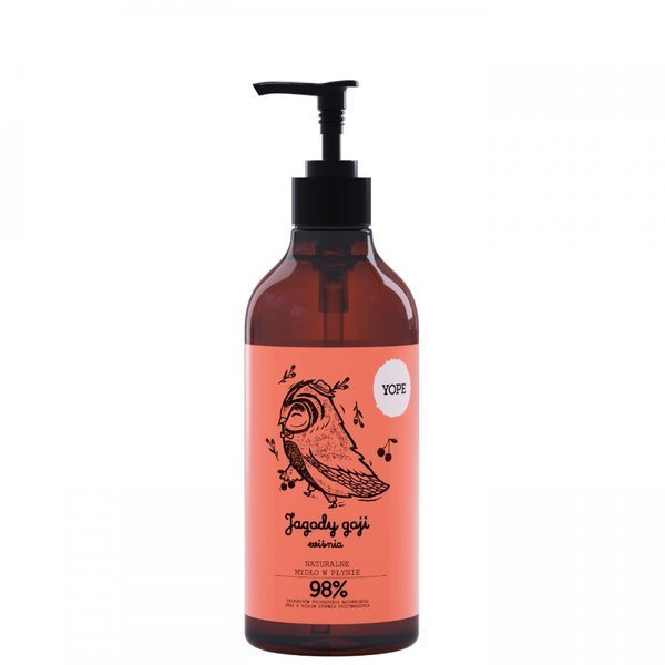 YOPE Liquid Soap GOJI BERRIES and CHERRY 500ml | Skin care \ Body ...
