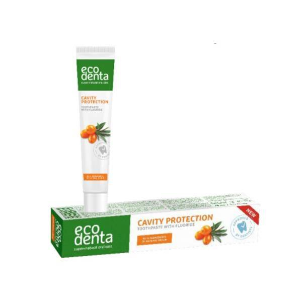 ECODENTA Basic Toothpaste Against Caries With Sea Buckthorn Oil 75ML ...