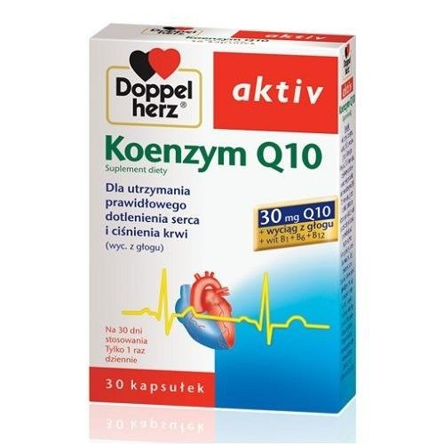 Doppelherz Aktiv Koenzym Q10 30 CAPSULES | Health \ Dietary supplements \ Circulatory system ...