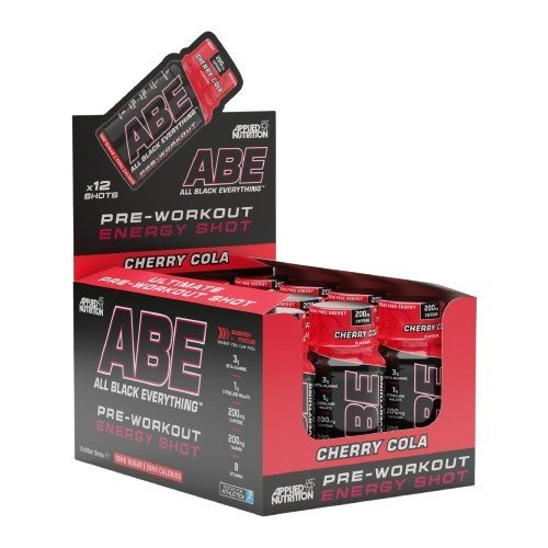 Applied Nutrition ABE Ultimate Pre-Workout Shot Cherry Cola for Energy and Focus 12 x 60ml | New ...