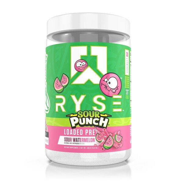 RYSE Loaded Pre, Sour Punch Watermelon - 435g | New Arrivals | Sklep ...