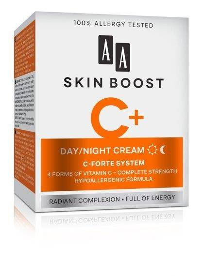 AA Skin Boost C+ Day and Night Cream with C-Forte System and ...