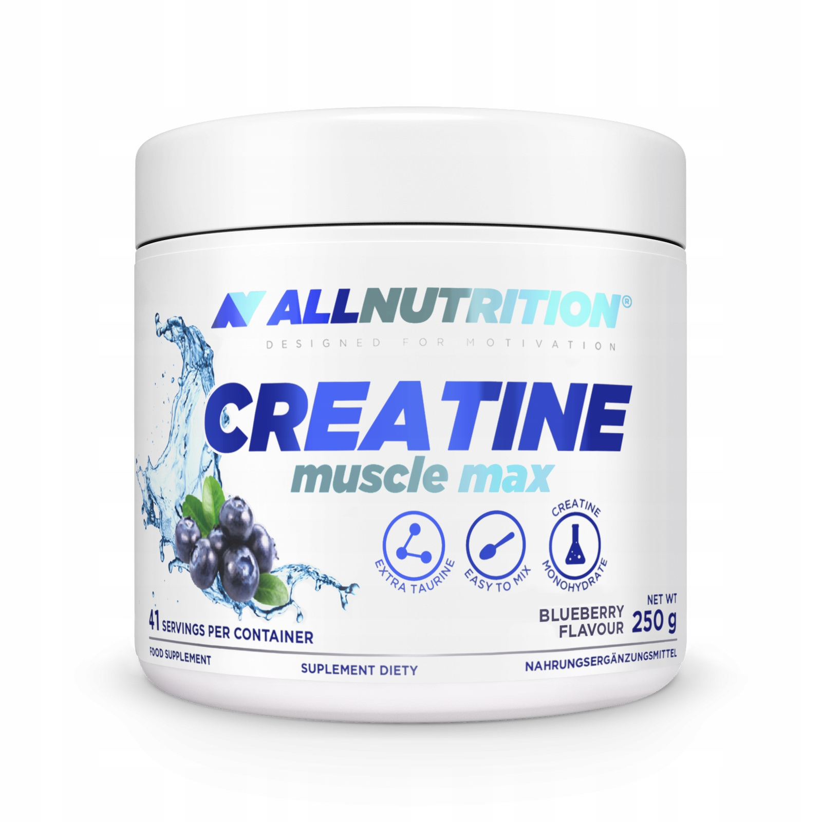 Allnutrition Creatine Muscle Max Blueberry 250g | Sport \ Creatine ...